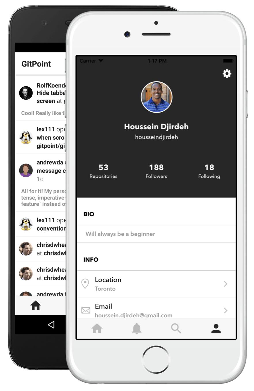 GitPoint: 手机GitHub浏览新体验，随时随地参与开源 - GitHub项目分享