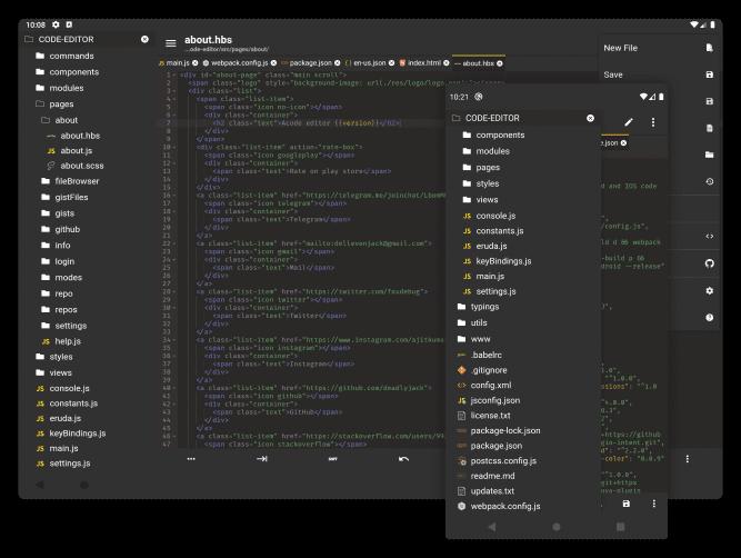 Acode：安卓移动代码编辑器，实现掌上编程自由 - GitHub项目分享